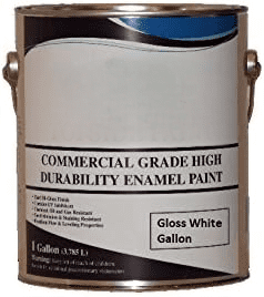 Topside Paint Gloss White Gallon Commercial Grade Enamel by US Marine ...