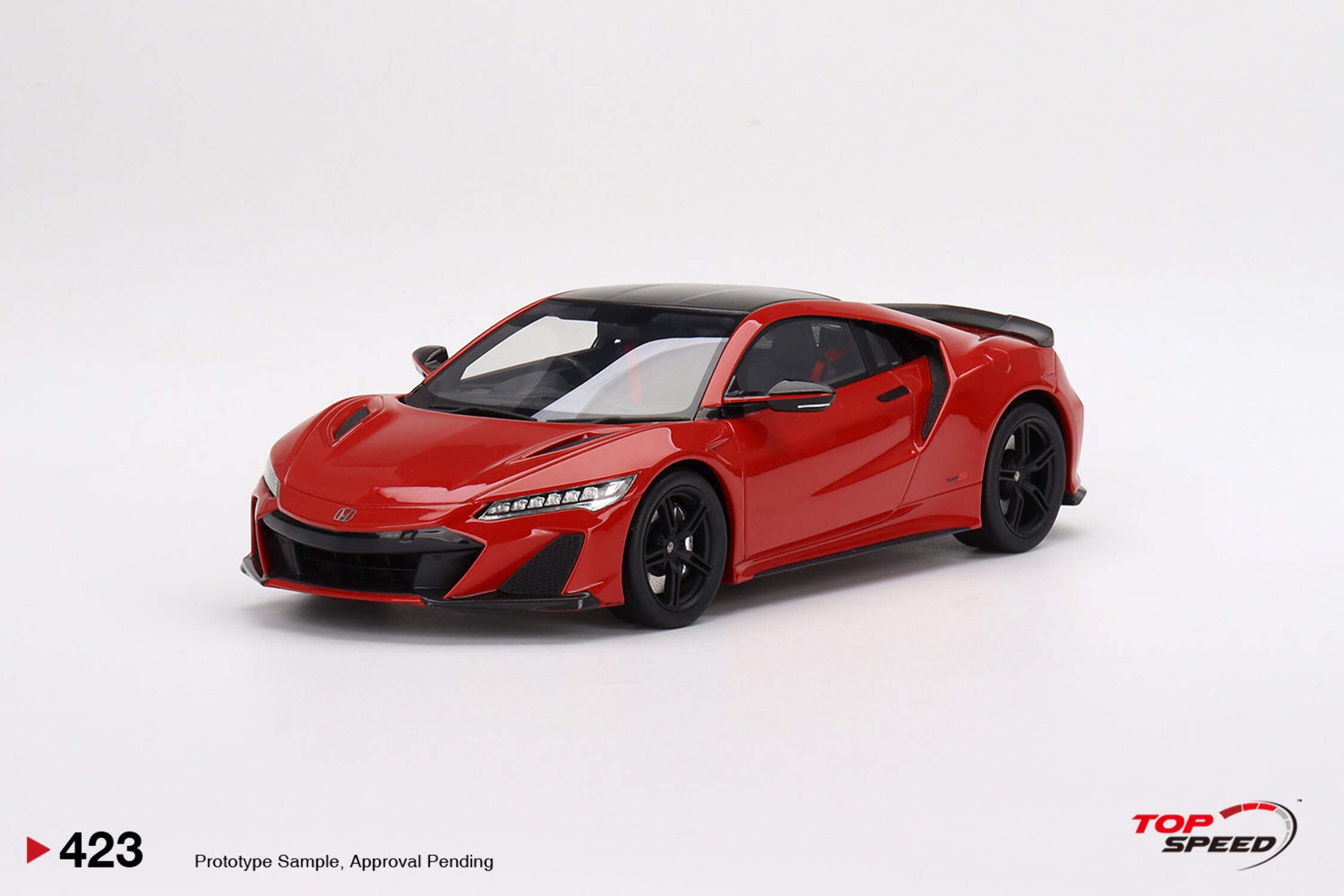 Topspeed 1:18 Honda NSX Type S 2022 Curva Red RHD - Walmart.com