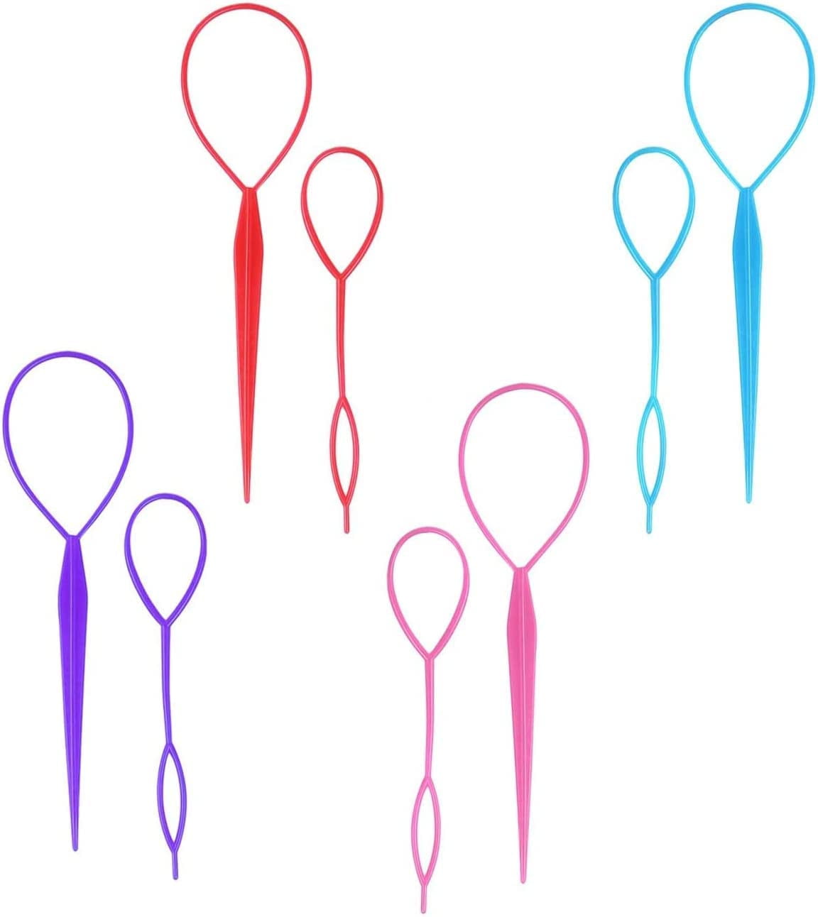 Topsy Tail, Hair Braiding Tool,Ponytail Holders,Topsy Tail Hair Tool ...