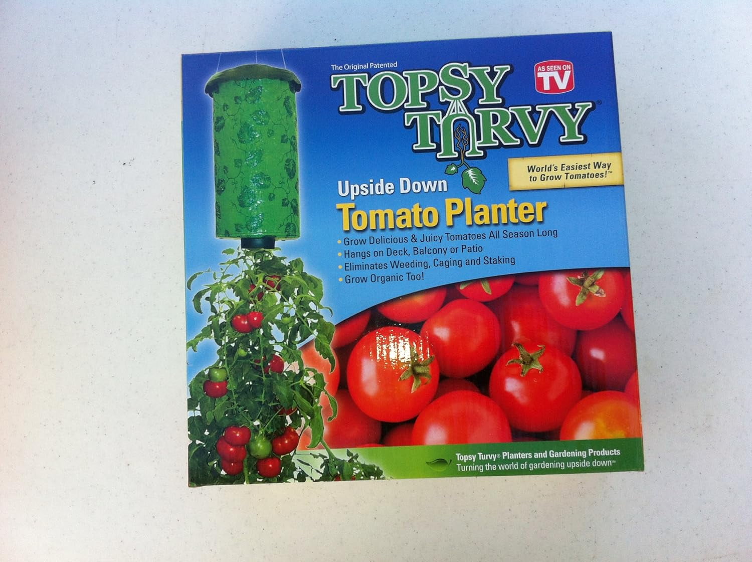 Topsy Turvy Upside Down Tomato Planter (2 Pack) - Walmart.com