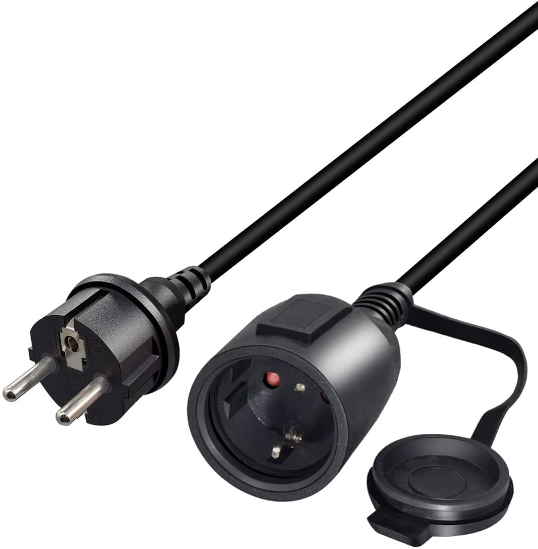 Toptekits CEE7/7 European Schuko Male to Female Extension Cords with ...