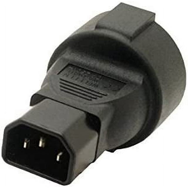 Toptekits Iec 320 C14 Male To Europe Schuko Female Socket Short Power Plug Converter Adapter For