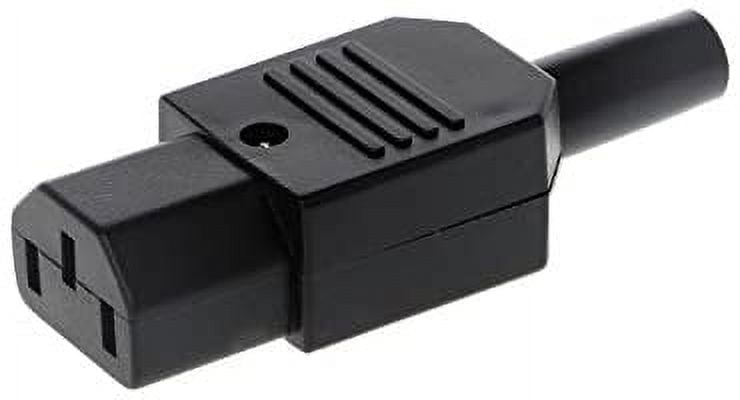Toptekits IEC C13 Power Cord Plug Connector ,IEC 320 C13 Female Plug Rewirable Power Connector ...