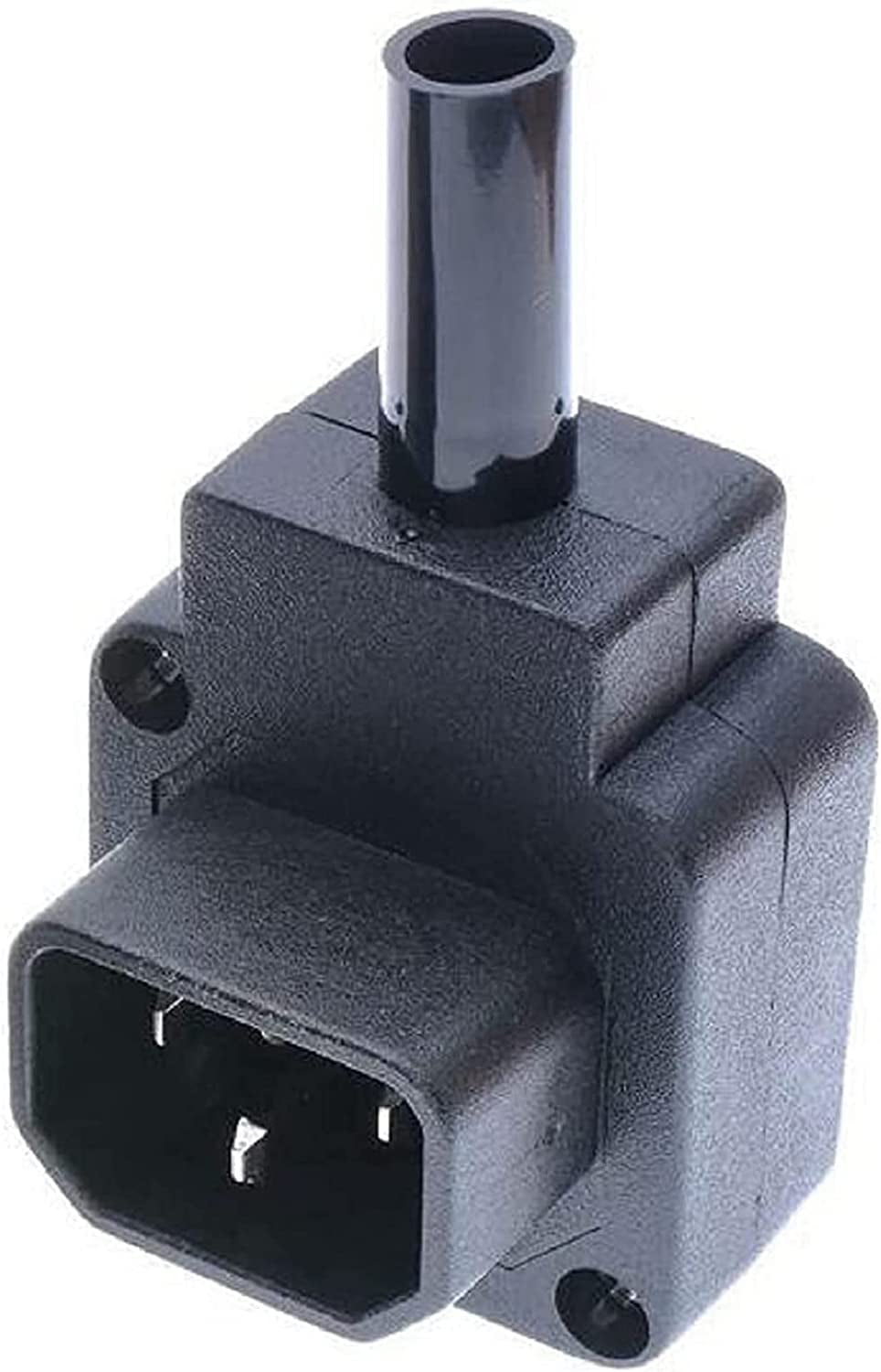 Toptekits IEC C14 90-Degree Angled Power Cord Connector,IEC 320 C14 90 ...