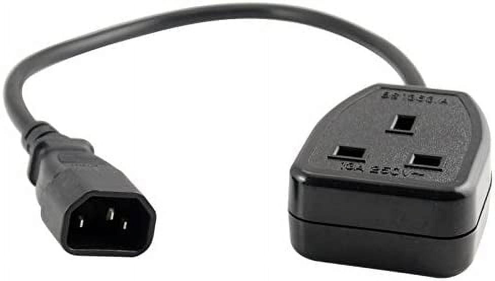 Toptekits PDU/UPS Power Extension Cable 30cm/1ft,Quality UPS Power ...