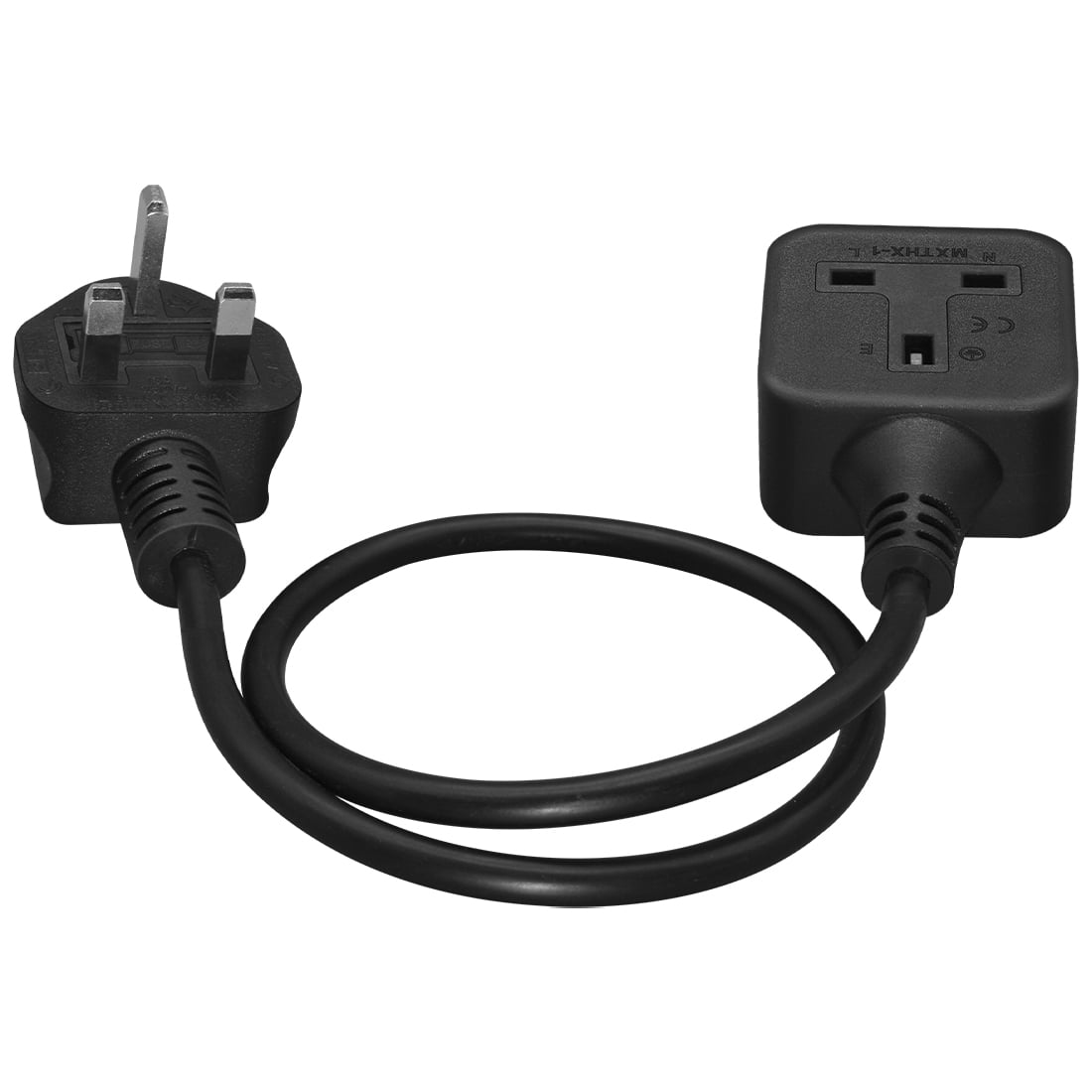 Toptekits UK British Standard Power M/F Extension Cord Cable,UK BS1363 ...