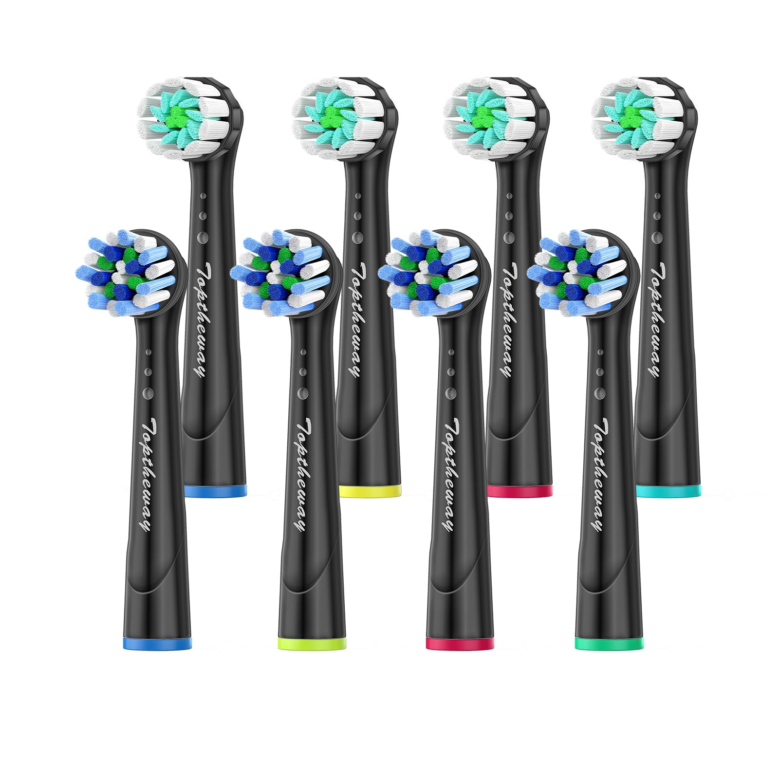 Toptheway Replacement Toothbrush Heads Compatible with Oral B Braun Pro ...