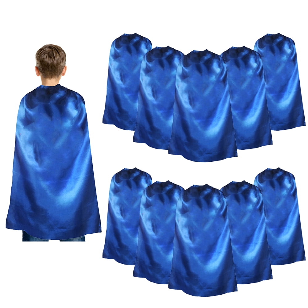 Toptie 10 Pack Satin Superhero Capes, Halloween Festival Event Costumes ...