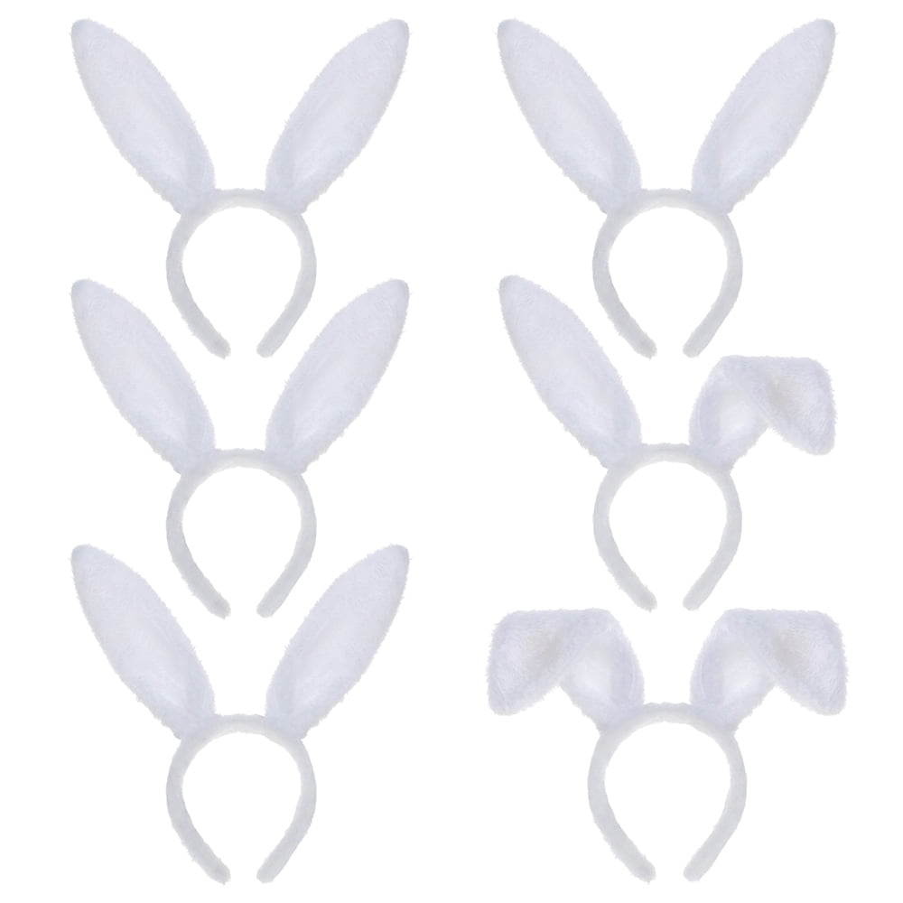 Toptie 12 PCS Easter Bunny Ears Headbands for Adults & Kids, Rabbit Ear ...