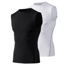 McDavid Sport Compression Tank Sleeveless Shirt, Black, Adult Unisex ...