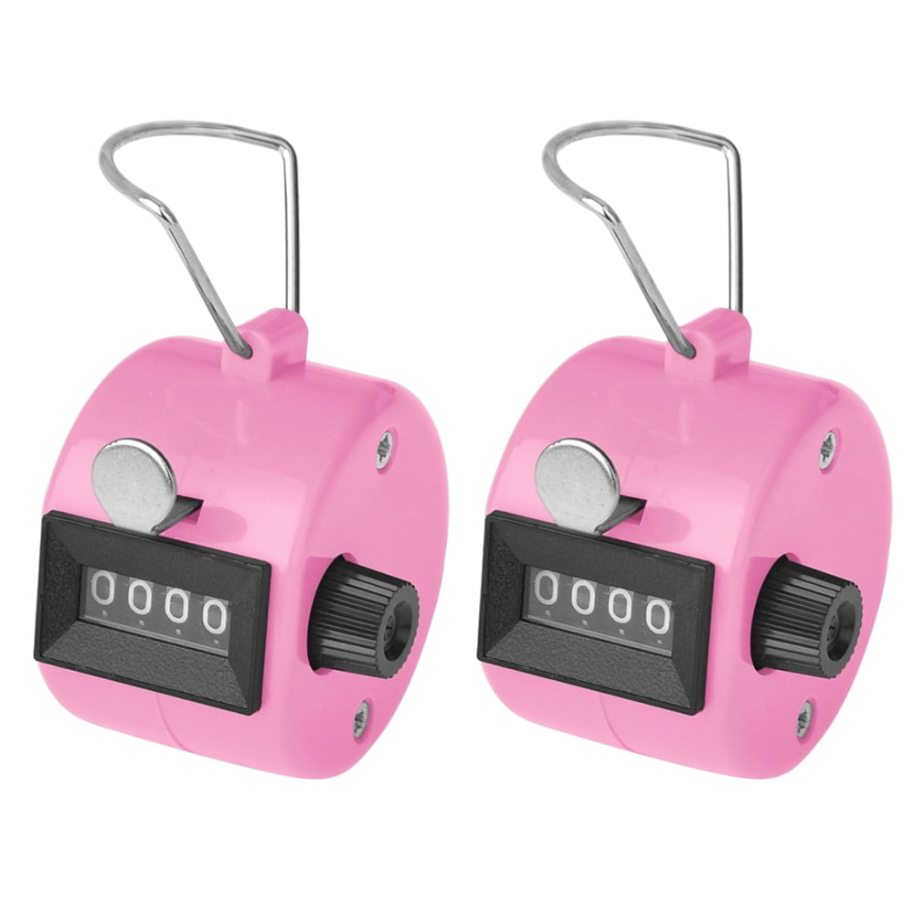 Toptie 2 Pcs Hand Tally Counters, 4 Digital ABS Click Counter for Sport ...