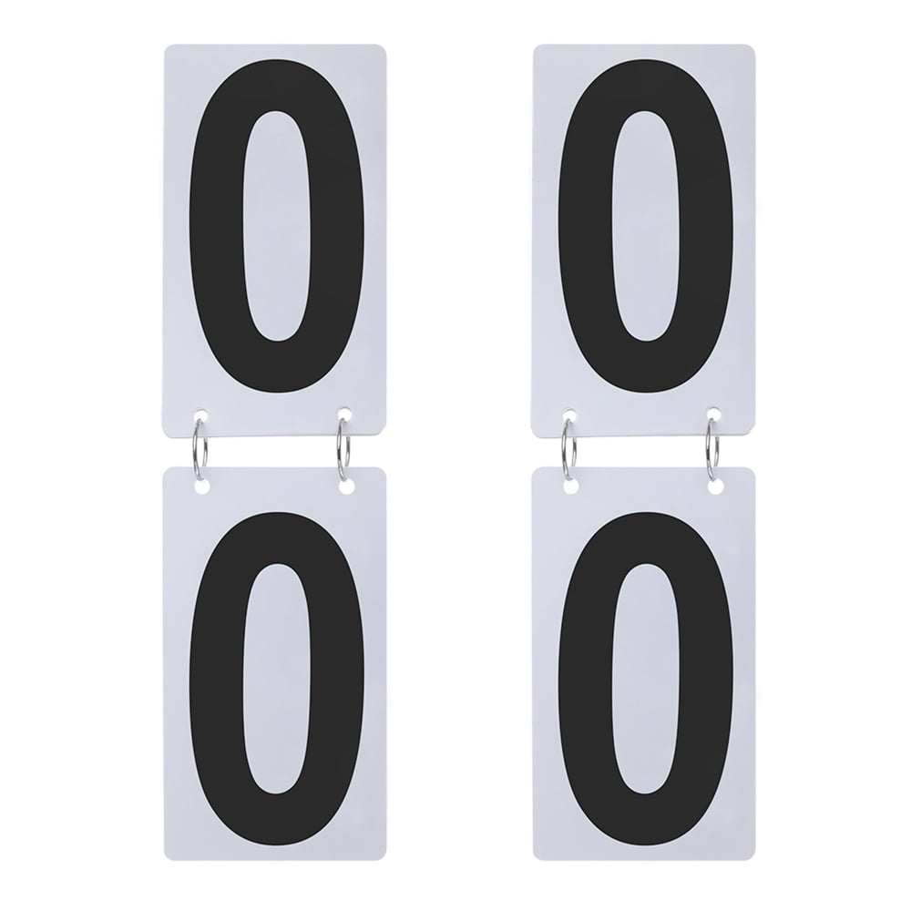 Toptie 2 Sets Tennis Score Keeper Visible 0-9 Double Sides Flip ...