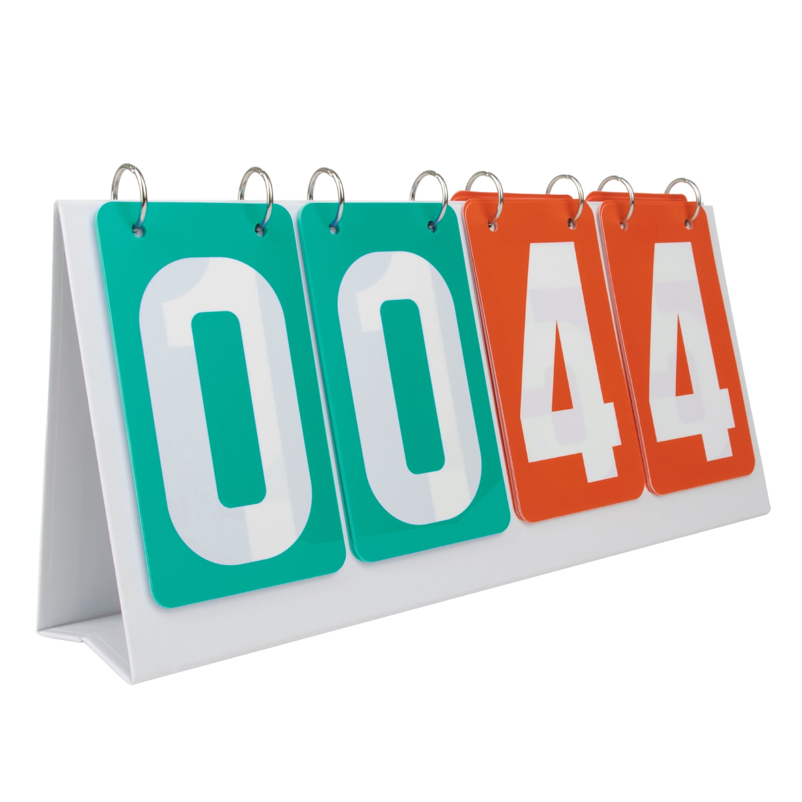 Toptie 4-Digital Portable Score Keeper PVC Flip Scoreboard for College ...
