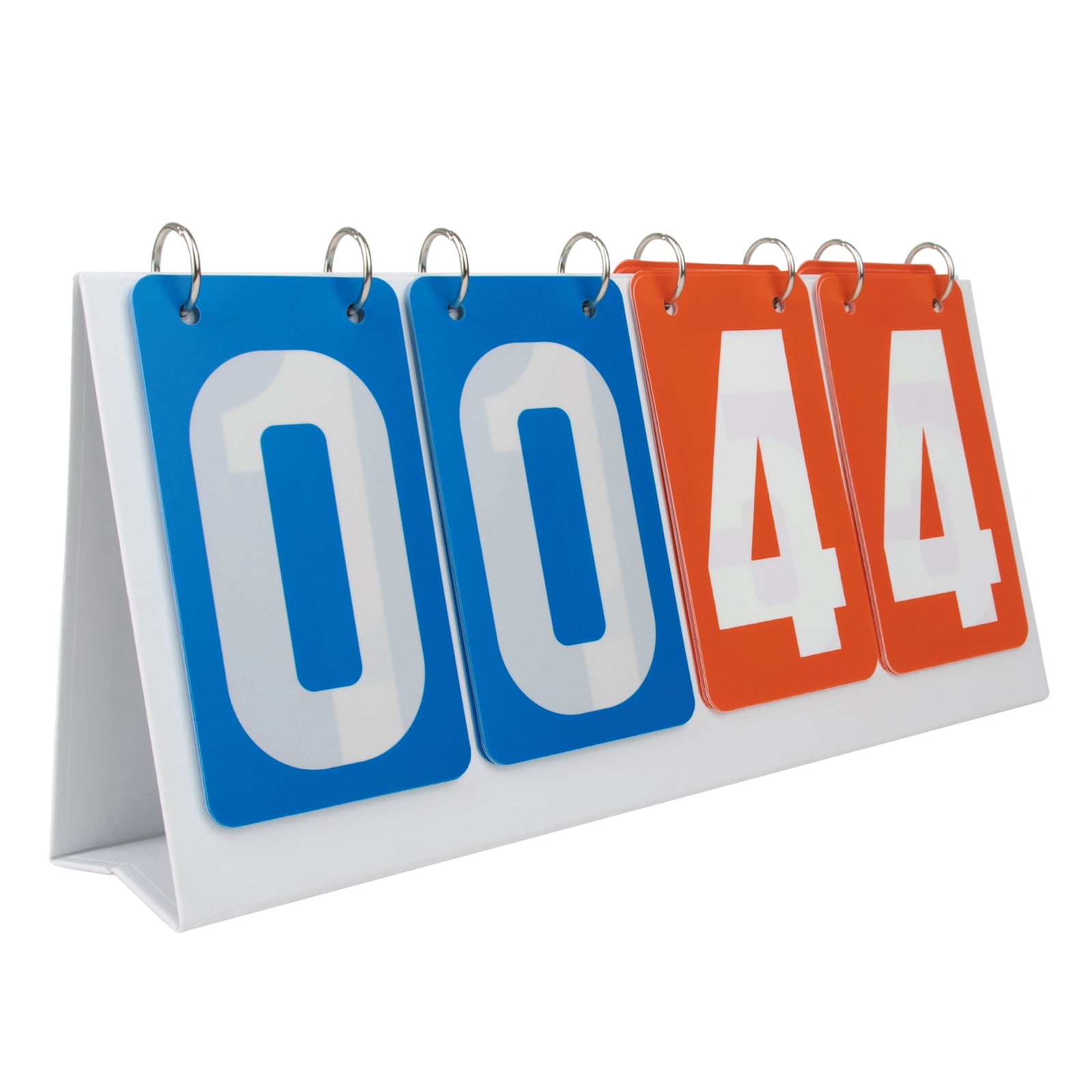 Toptie 4-Digital Portable Score Keeper PVC Flip Scoreboard for College ...