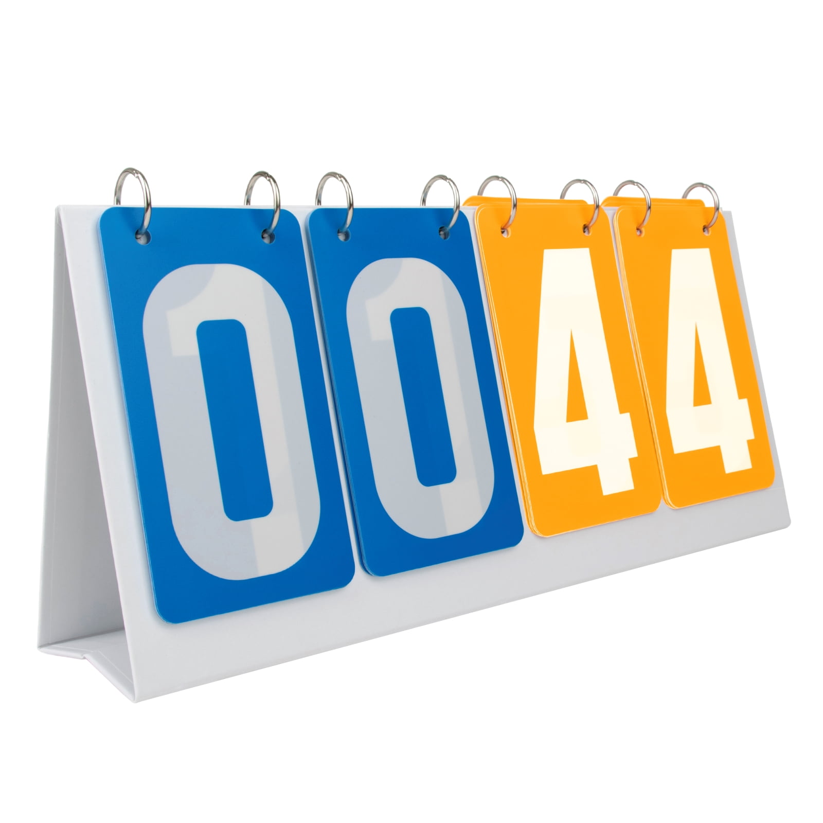 Toptie 4-Digital Portable Score Keeper PVC Flip Scoreboard for College ...