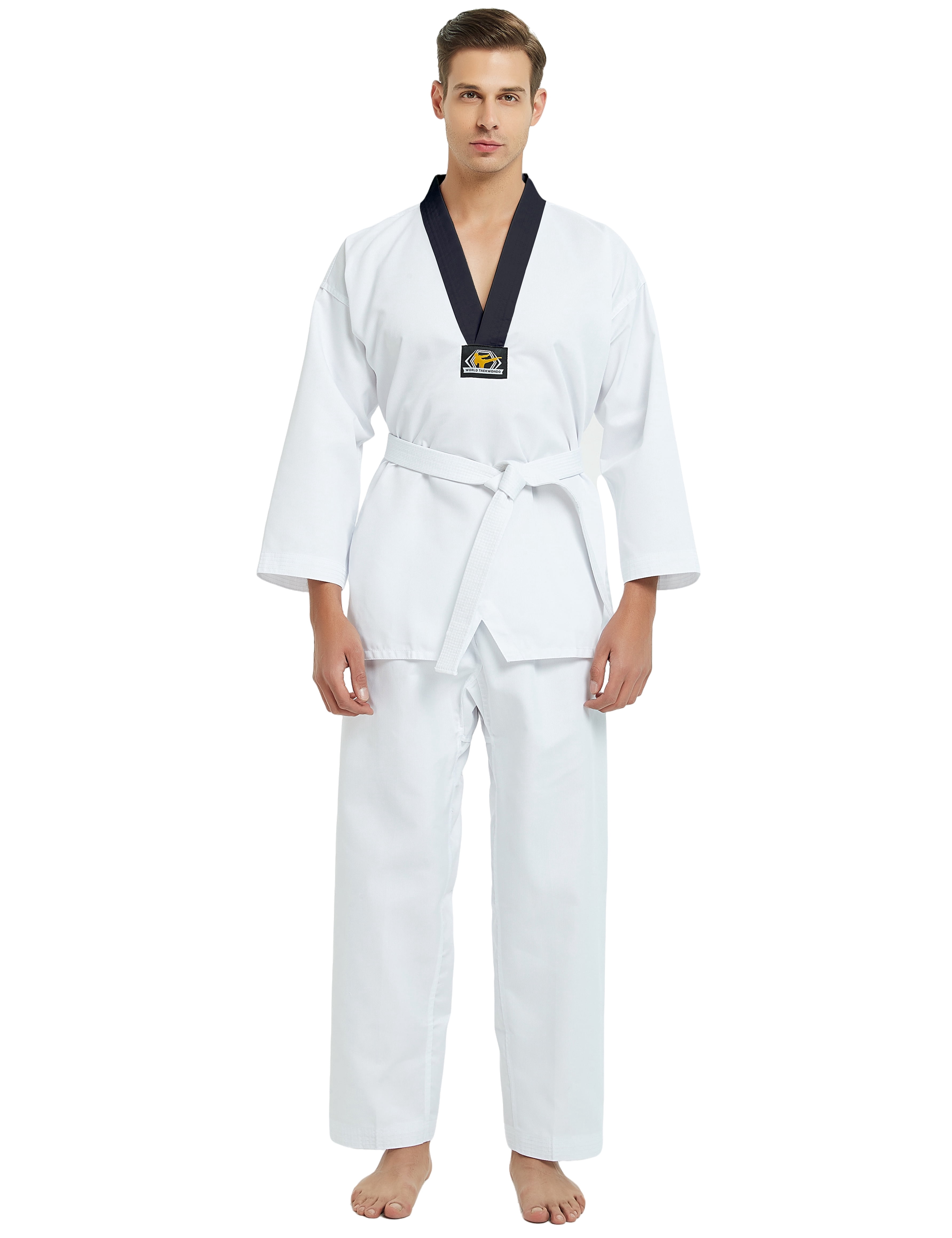 Toptie 7.5 Oz Taekwondo Uniform Martial Arts Uniform TKD Dobok Student ...