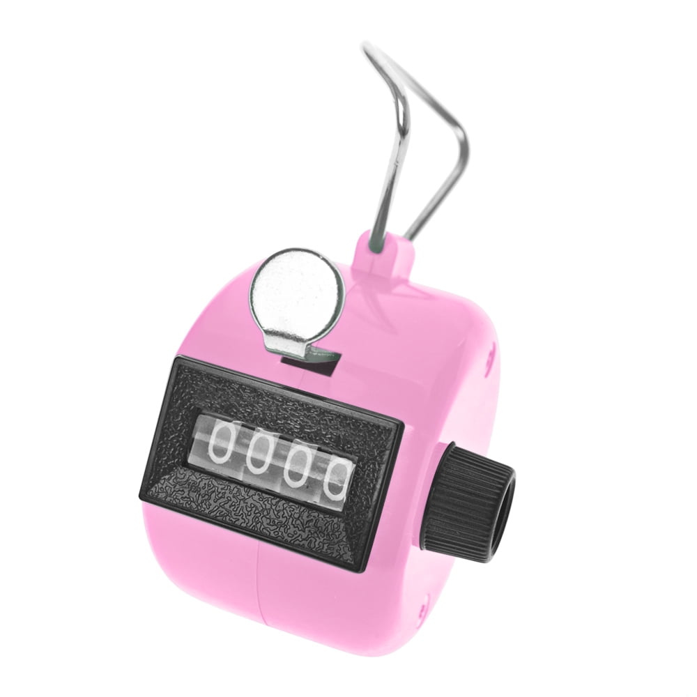 Toptie ABS Hand Tally Counter, 4-Digit Mechanical Golf Clicker Counter ...