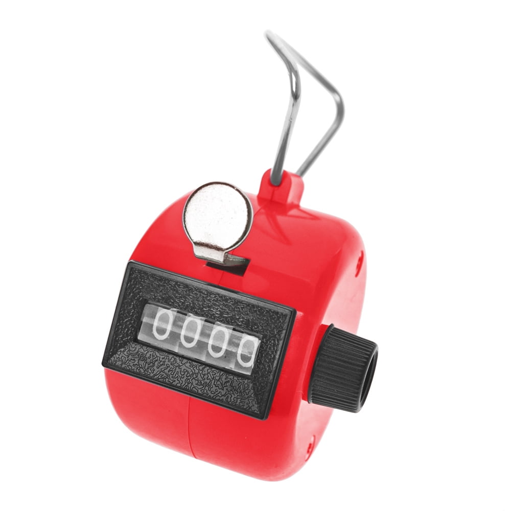 Toptie ABS Hand Tally Counter, 4-Digit Mechanical Golf Clicker Counter ...