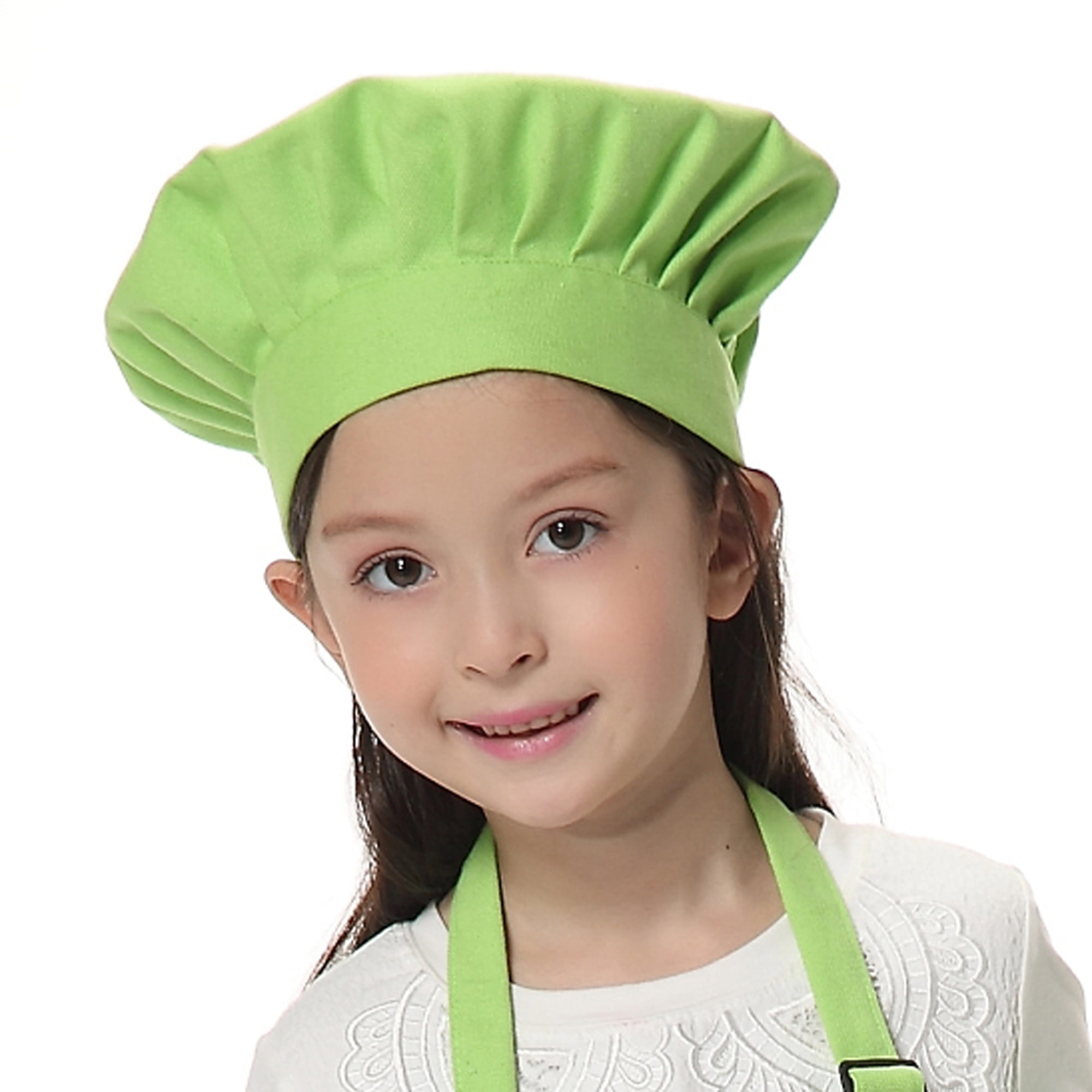TOPTIE Chef Hat for Kid & Adult, Cotton Elastic Adjustable Kitchen ...