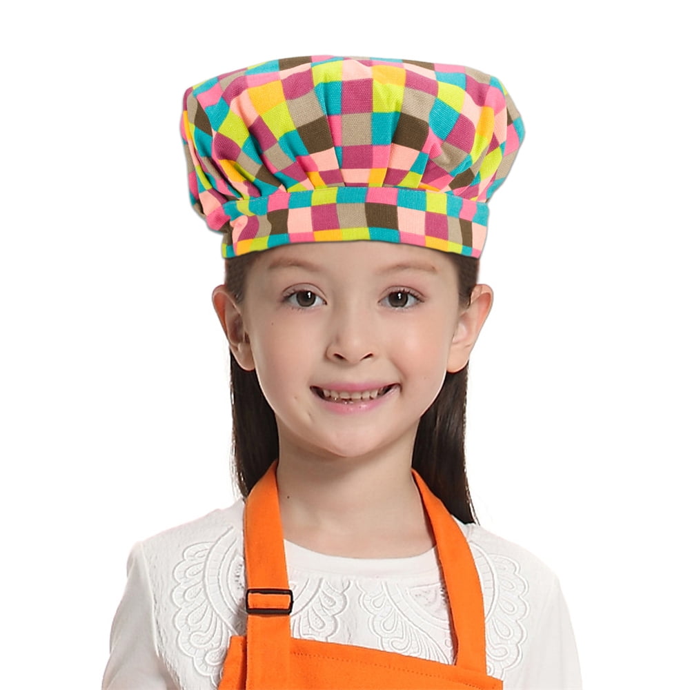 TOPTIE Chef Hat for Kid & Adult, Cotton Elastic Adjustable Kitchen ...