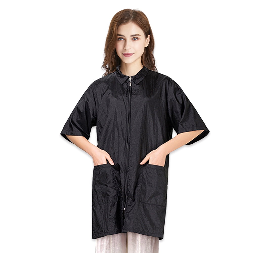 TOPTIE Nylon Salon Hairstylist Smock Barber Haircut Jacket, Dog Pet ...