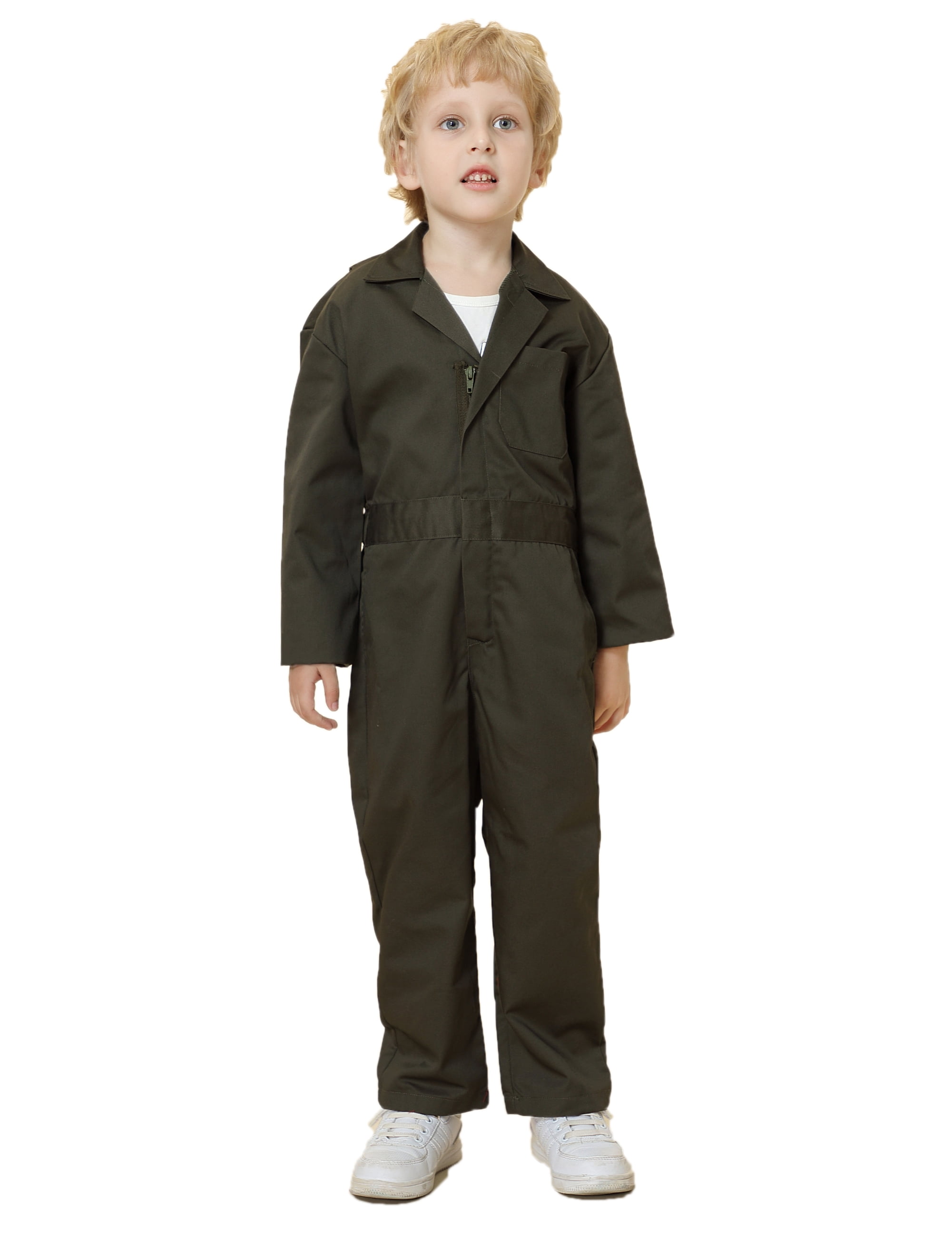 Toptie Kid's Coverall for Boys Mechanic Christmas Halloween Suit ...