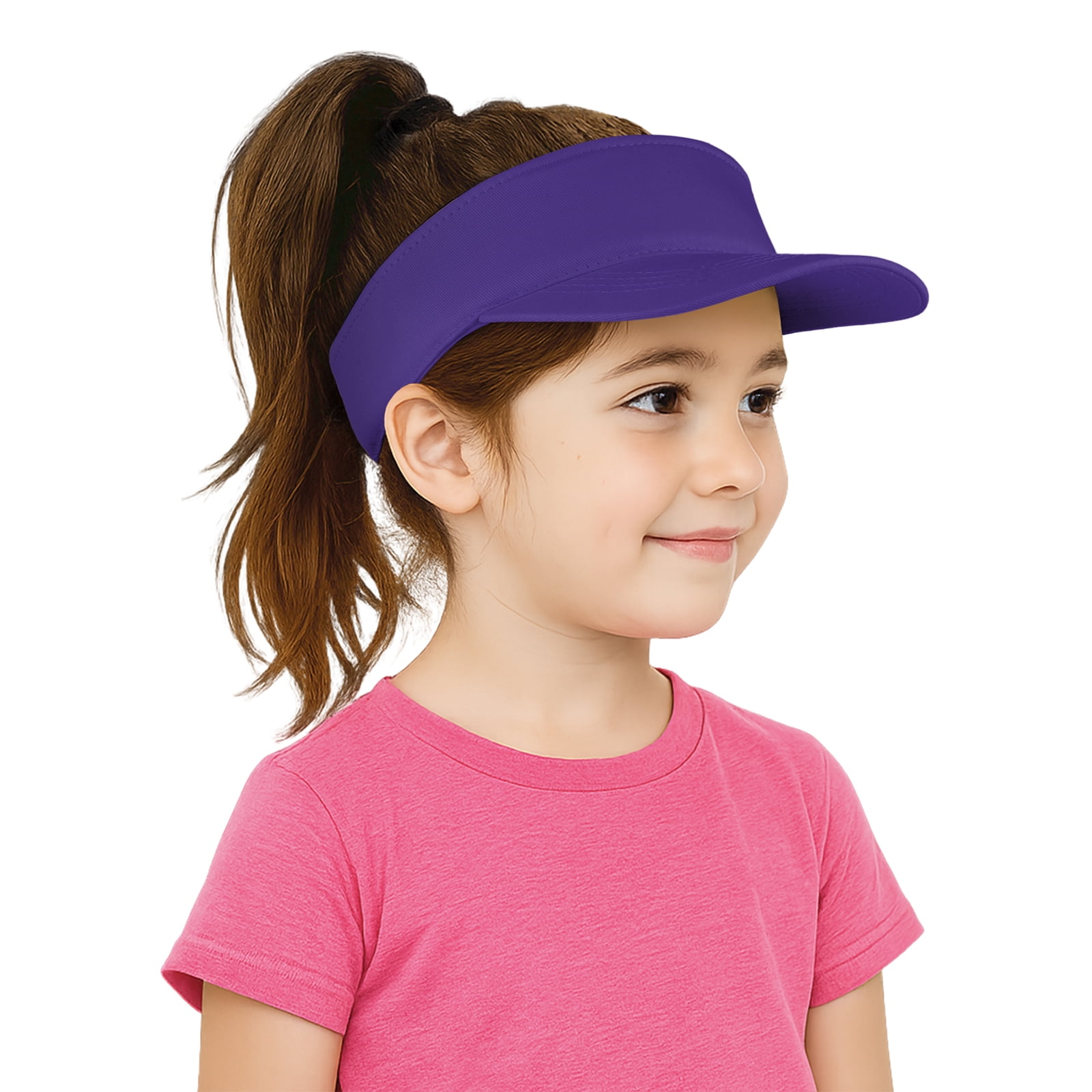 Toptie Kids UV Sun Protection Visor Cap, Adjustable Cotton Sun Hat ...