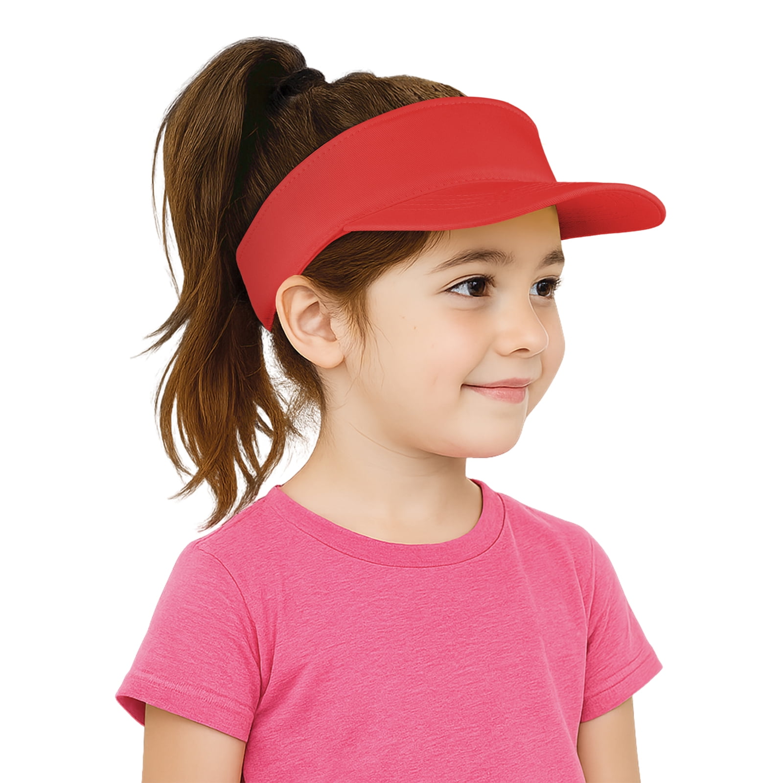 Toptie Kids UV Sun Protection Visor Cap, Adjustable Cotton Sun Hat ...