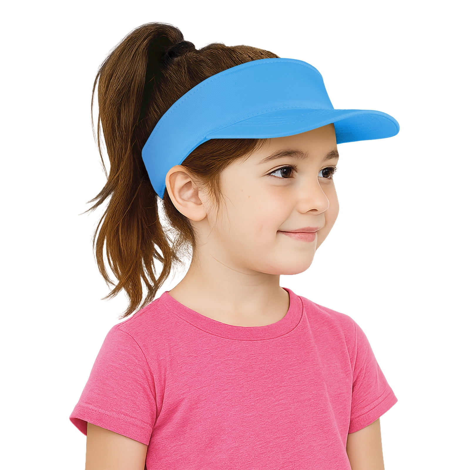 Toptie Kids UV Sun Protection Visor Cap, Adjustable Cotton Sun Hat ...