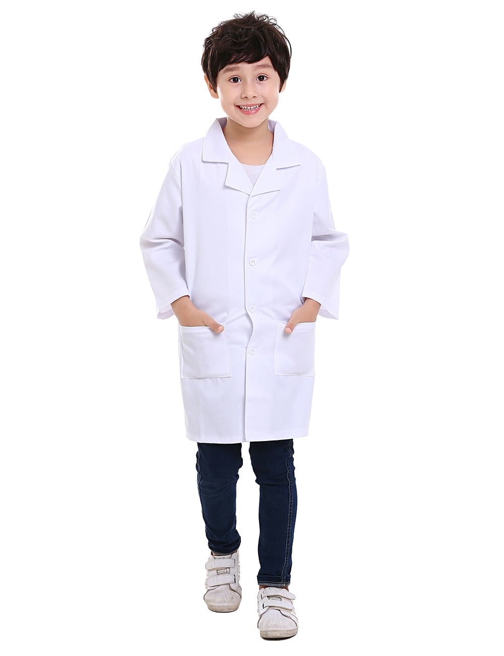 Toptie Lab Coat For Kid Children Scientist Role Play Halloween Costume ...