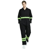 Red Kap Men's Enhanced Visibility Twill Action-Back Coverall with Chest ...
