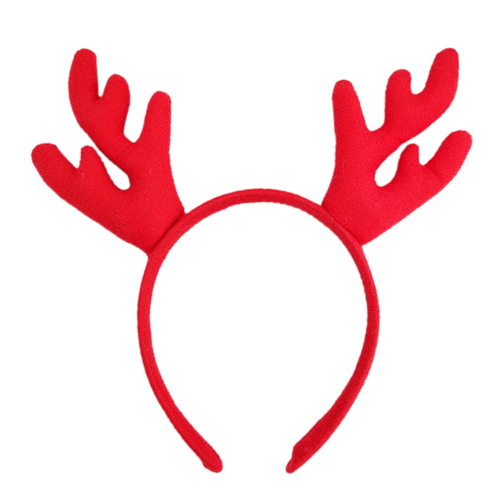 Toptie Reindeer Antlers Plush Animal Headbands for Holloween Costumes ...