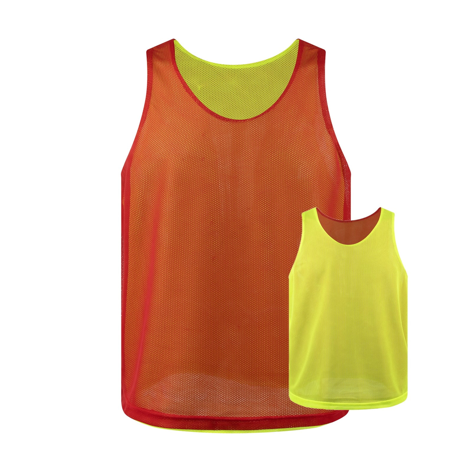 Toptie Reversible Training Vests Two Sides Sports Vest Football Jersey ...