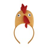 Toptie Rooster Plush Animal Headbands for Holloween Costumes, Ear Horn ...