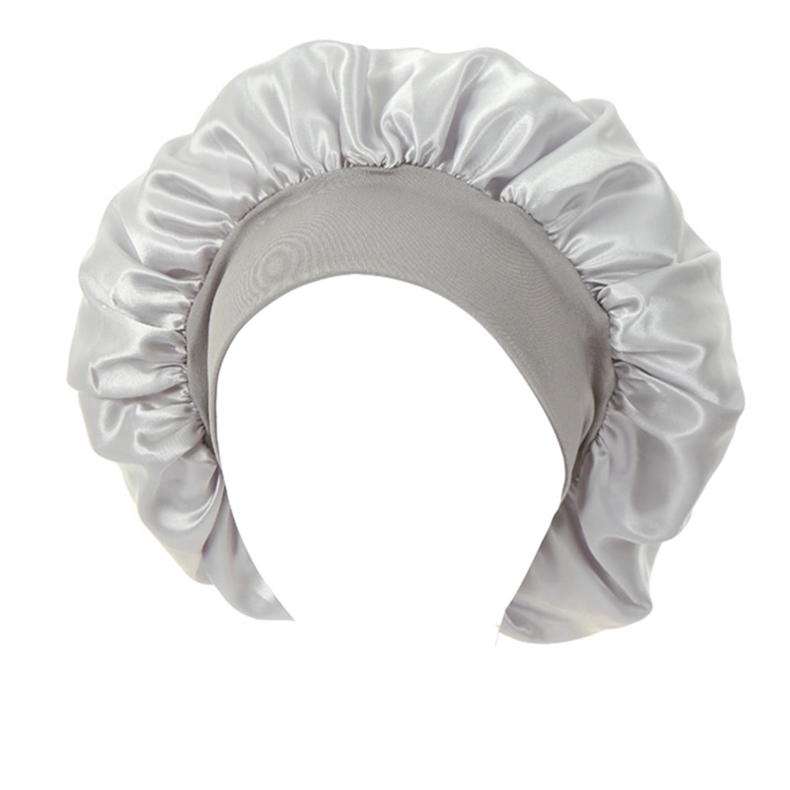 Toptie Satin Silky Sleep Bonnet Cap with Premium Wide Elastic Band ...