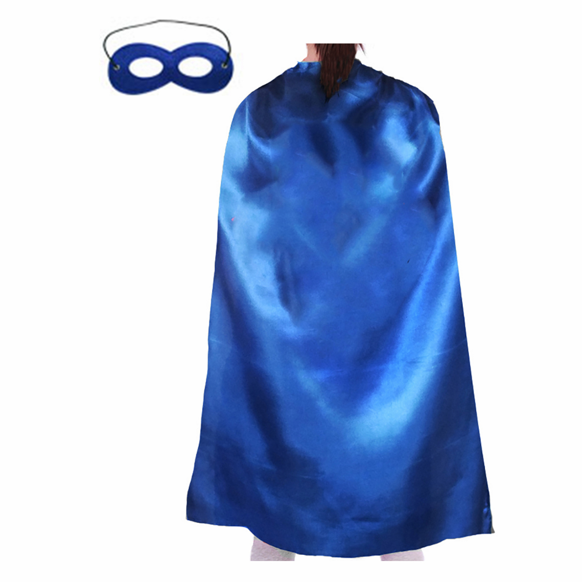 Toptie Satin Superhero Capes and Eyeflap Set, Halloween Festival Event Costumes And Dress Up For ...
