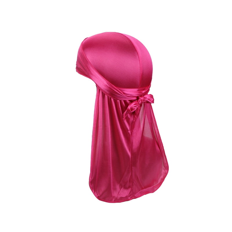 Toptie Silky Durag Headwraps Extra Long Tail Wide Straps for 360 Waves ...