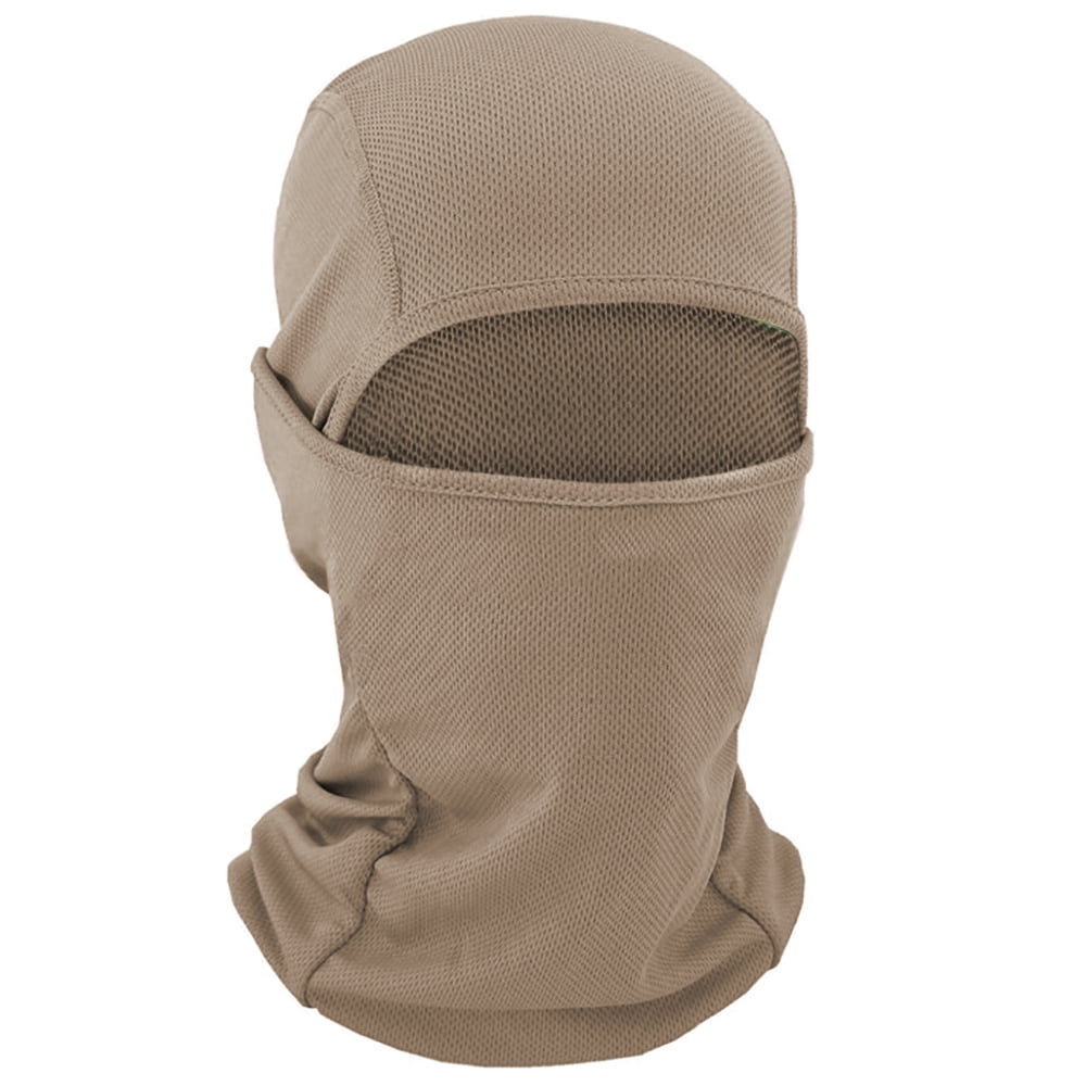 Toptie Ski Mask Summer Balaclava Full Face, Mesh Quick Dry Full Face ...