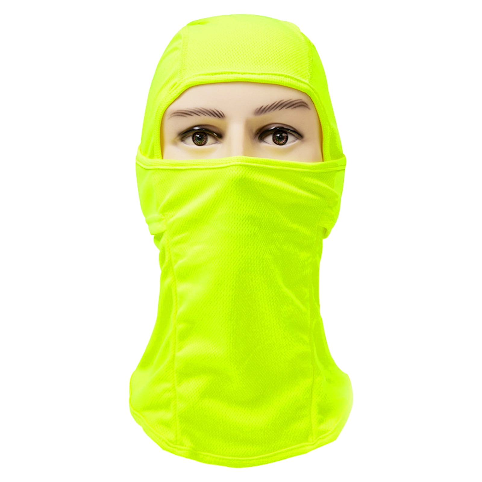Toptie Ski Mask Summer Balaclava Full Face, Mesh Quick Dry Full Face ...