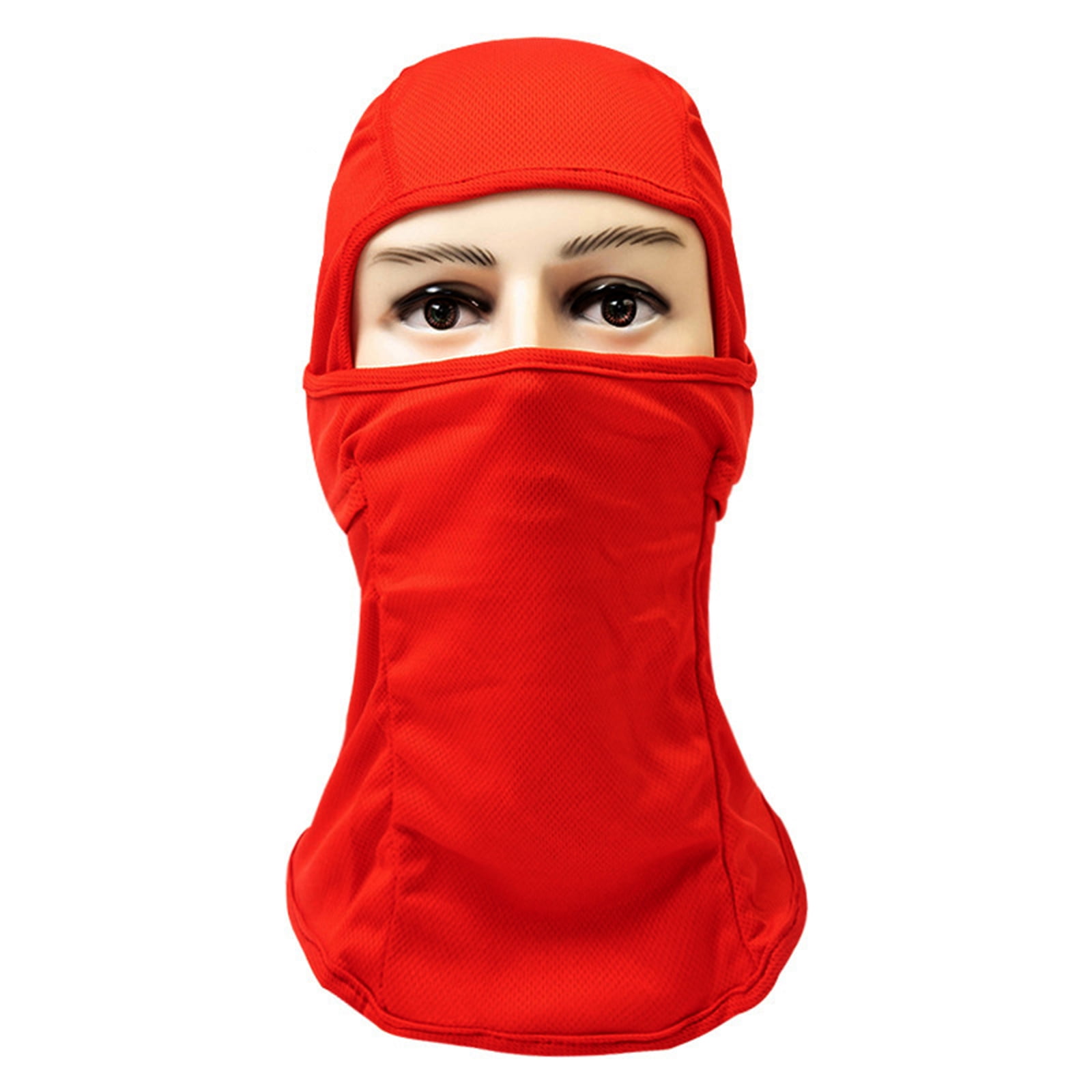 Toptie Ski Mask Summer Balaclava Full Face, Mesh Quick Dry Full Face ...
