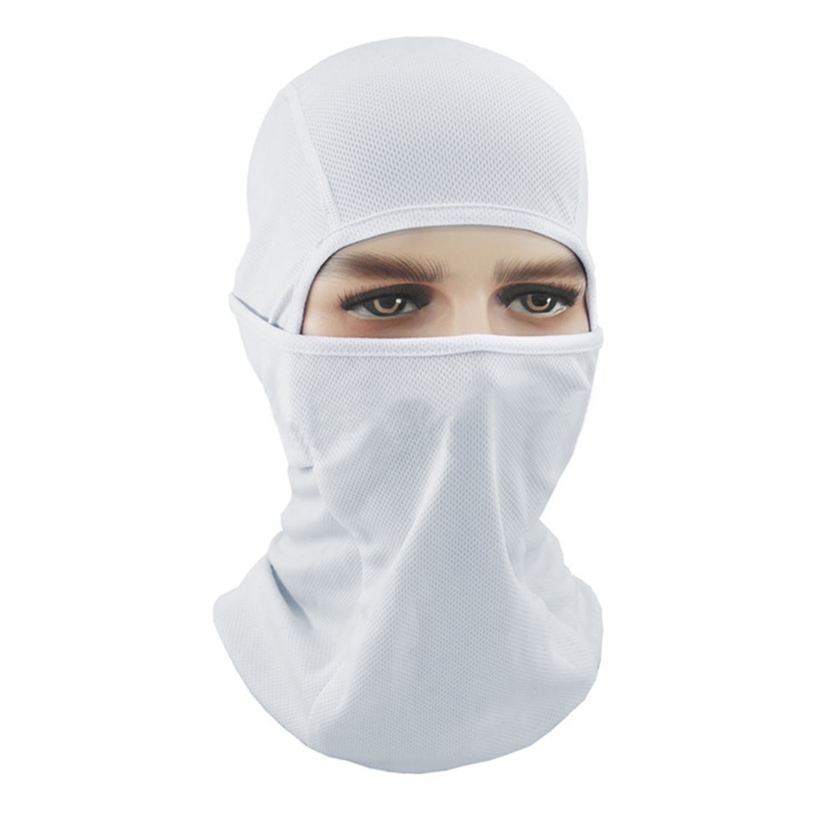 Toptie Ski Mask Summer Balaclava Full Face, Mesh Quick Dry Full Face ...
