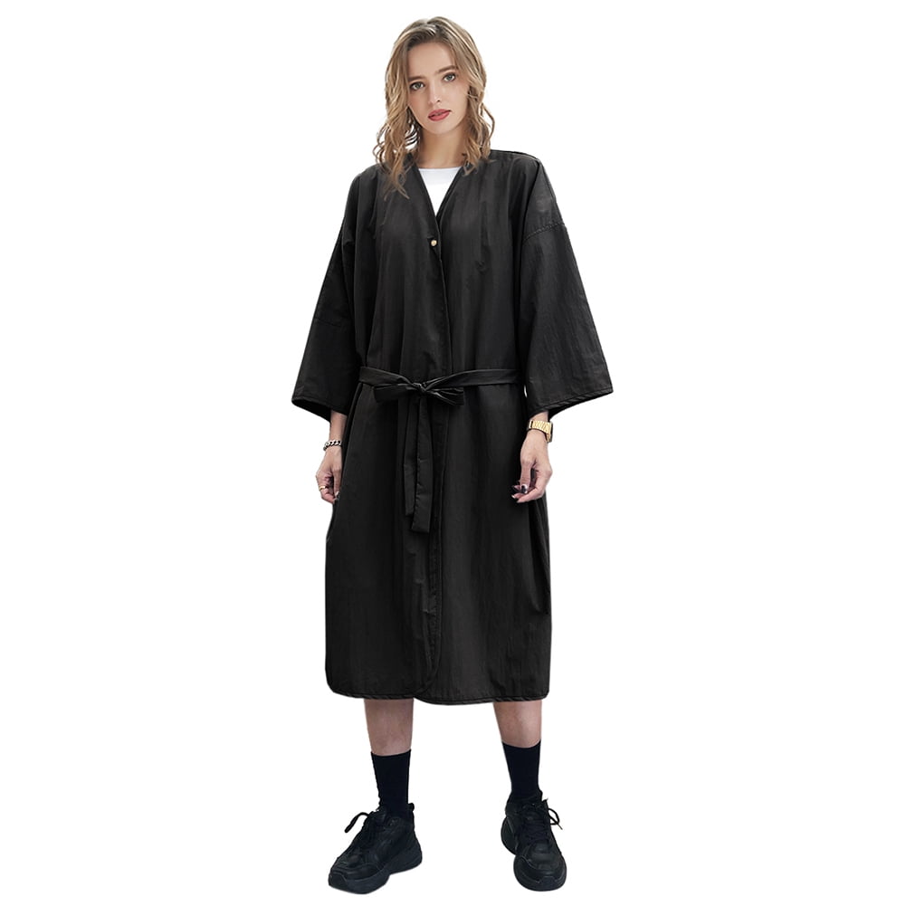 Toptie Spa Robe Beauty Salon Smock for Women Kimono Client Uniform ...