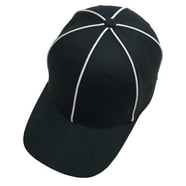 Crown Sporting Goods Official Black with White Stripes Referee Hat ...