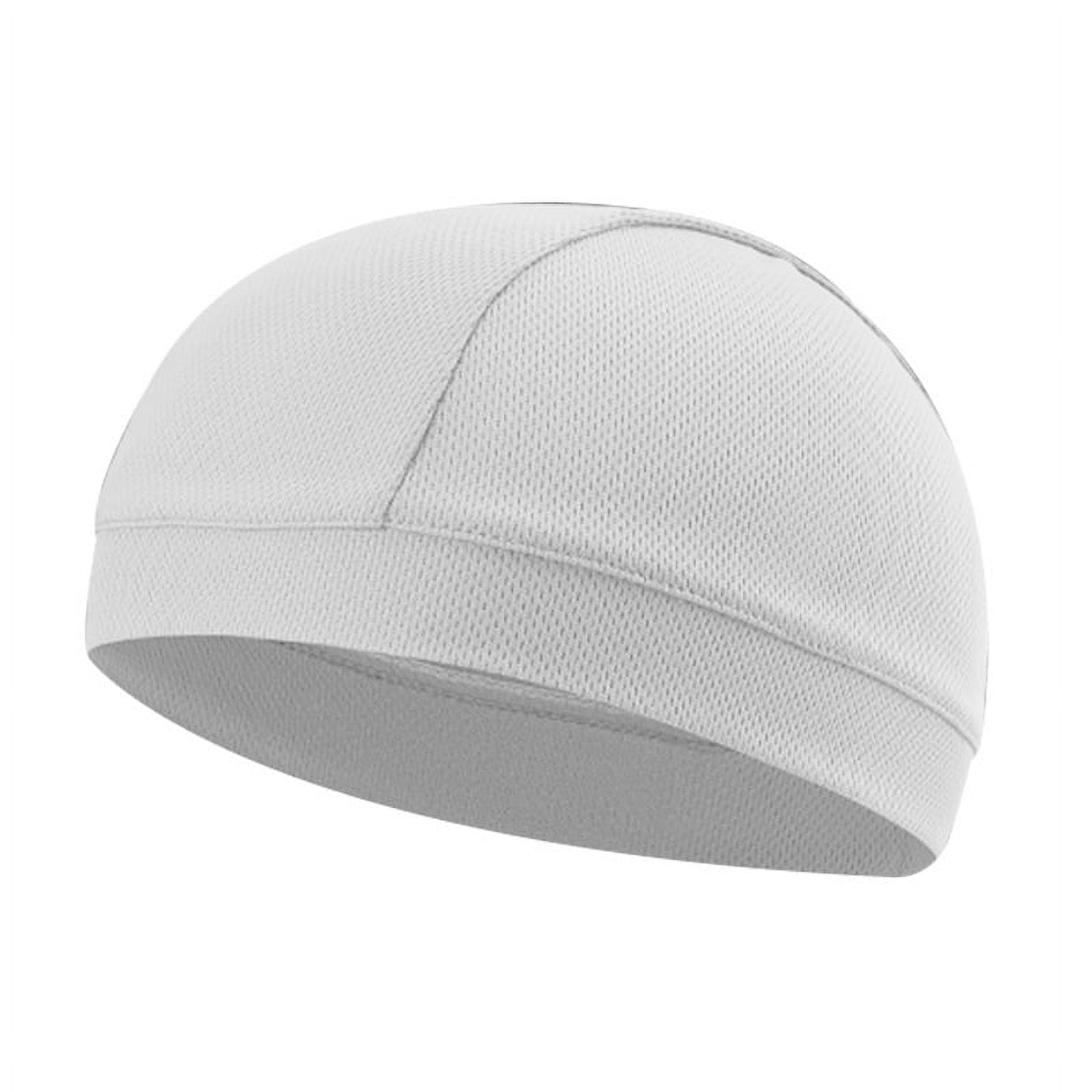 Toptie Sweat Wicking Helmet Liner Cooling Skull Caps for Men, Stretch ...