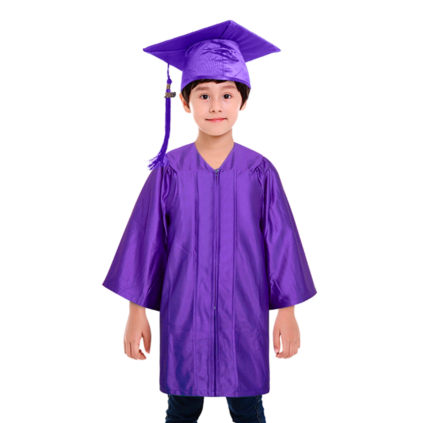 Toptie Unisex Kindergarten Kids Graduation Set Gown Cap Tassel 2024 ...
