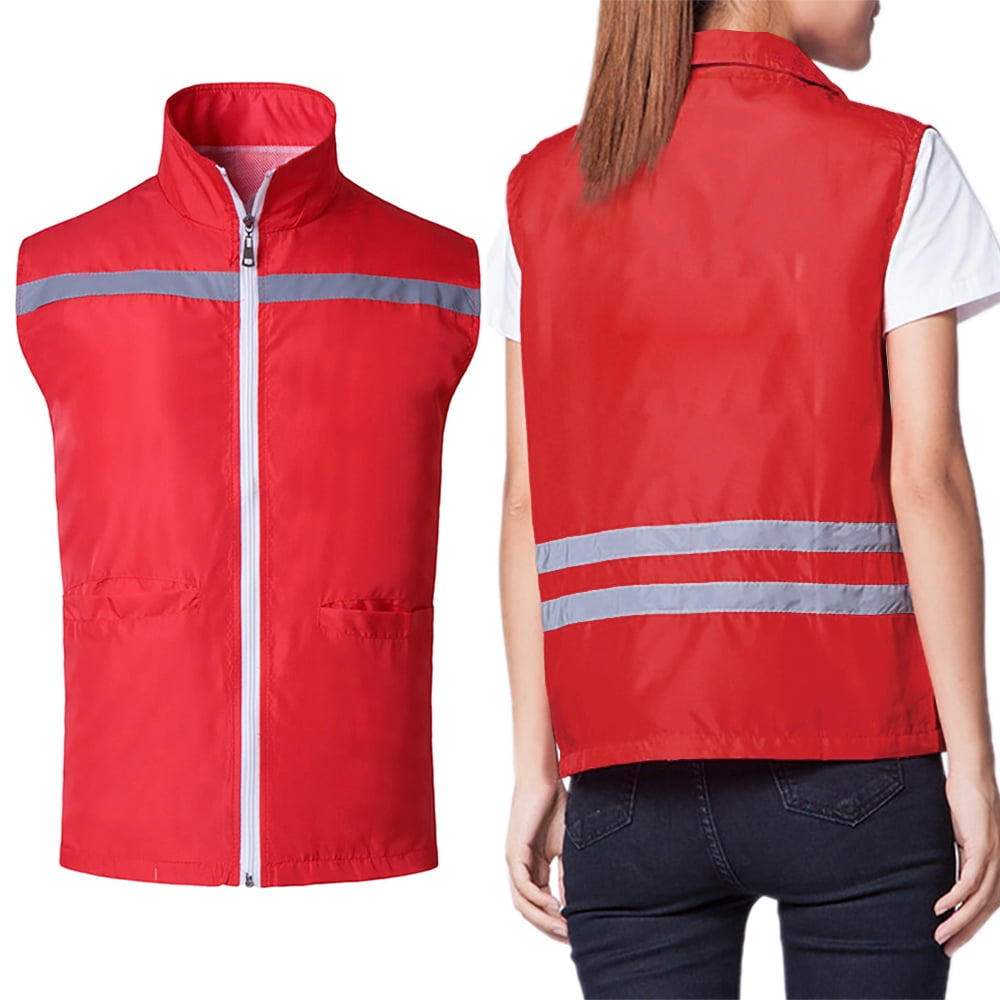 Toptie Volunteer Supermarket Uniform Safety Vest Activity Event Vest ...