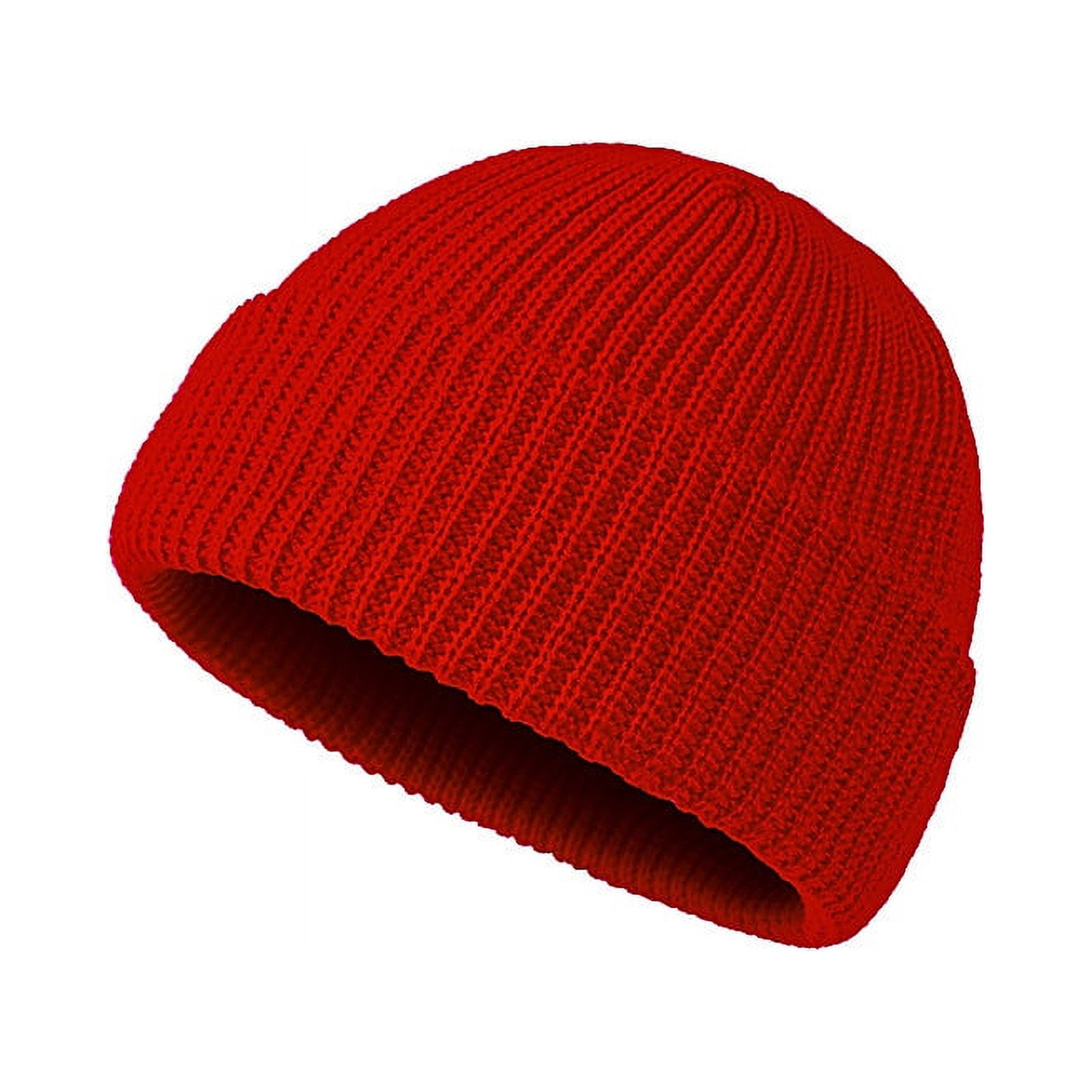 Toptie Winter Cuffed Beanie Knit Hats for Men & Women, Warm & Soft ...