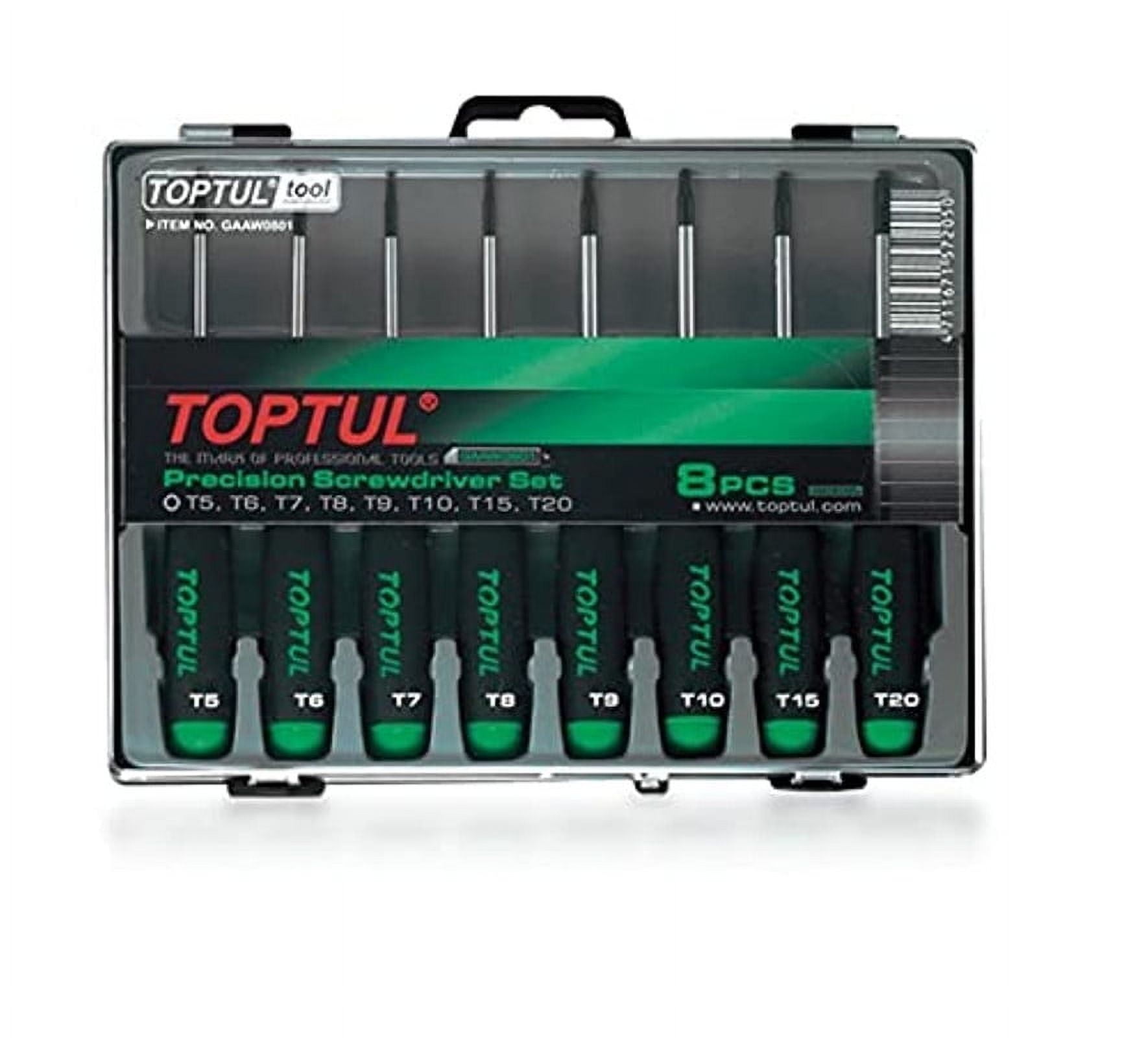 Toptul Metal 45Pcs 1/4" Dr. Mini Ratchet Socket & Bit Set - Walmart.com