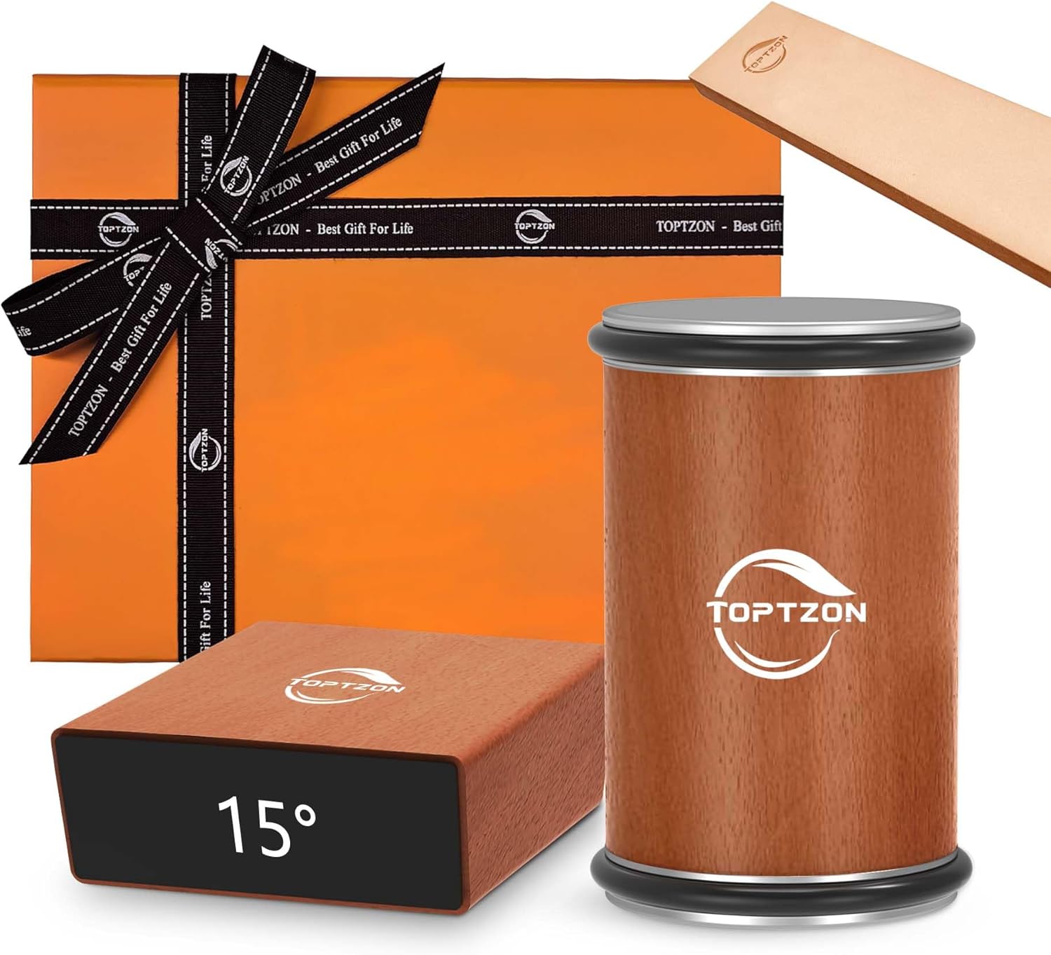 Diamond Brown Rolling Knife Sharpener – Roller Knife Sharpener Kit with ...