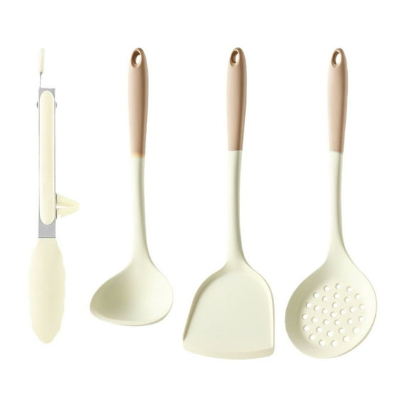 Topukaiba Silicones Spatula 4 Piece Set Silicones Spatula Food Holders ...